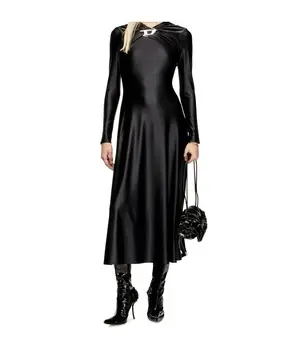 DIESEL® D-iamo Draped Midi Dress