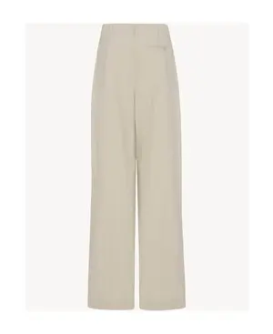 THE ROW Pleated Wide-leg Trousers