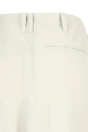 THE ROW Pleated Wide-leg Trousers