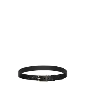 Gucci Embossed Monogram Belt