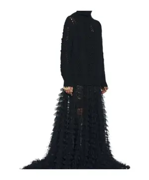 Dior Stand Collar Sweater With Bee Embroidery