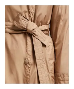 Moncler Barbetane Down Trench Coat - Camel/beige