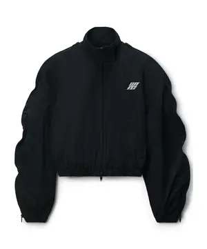 Men's stand-up collar track jacket