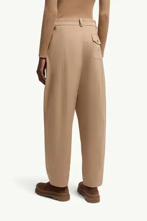 Moncler Straight Leg Gabardine Trousers