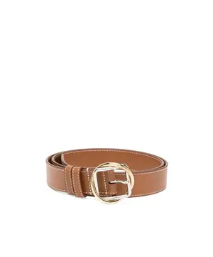 Jacquemus Leather Belt - Brown