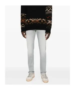 Jacob Cohen Nick Button Denim Jeans - Light Grey