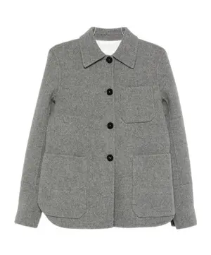 JIL SANDER Patch-pocket Button-front Jacket - No