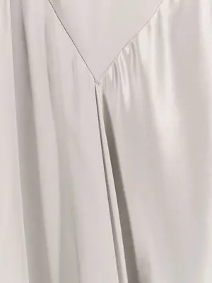 Alberta Ferretti Long Sleeve Maxi Dress