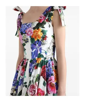Dolce & Gabbana Floral Sleeveless Mini Dress