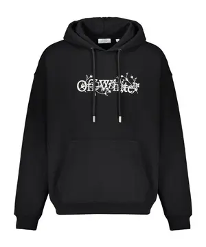 Off-White Logo Print Hoodie