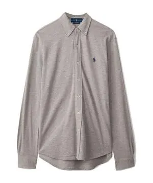 Polo Ralph Lauren Logo Embroidered Shirt - Gray
