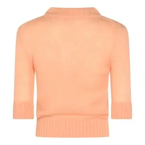 Chloé Elbow-sleeved Logo Sweater - No