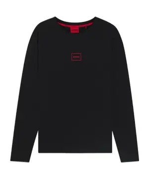 Hugo Boss Stretch-cotton T-shirt With Logo Print
