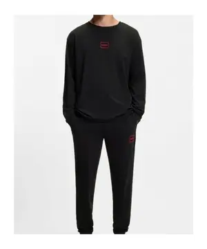 Hugo Boss Stretch-cotton T-shirt With Logo Print