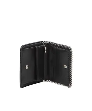 Stella McCartney Falabella Bi-fold Wallet - Black