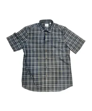 Burberry Short Sleeve Shirt - Dark Gray