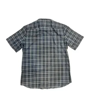 Burberry Short Sleeve Shirt - Dark Gray