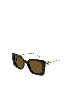 Gucci Square Frame Sunglasses - Multicolor