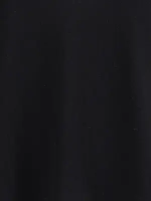 JAMES PERSE Crepe Jersey Oversized Short Sleeve Crew T-shirt - Black