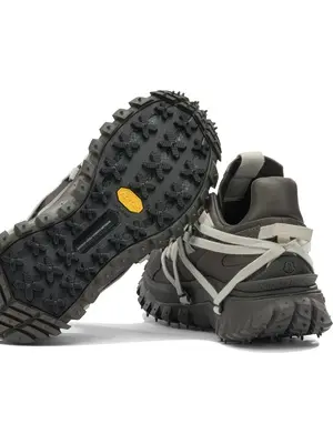 Moncler Trailgrip Megalace Sneakers - Black