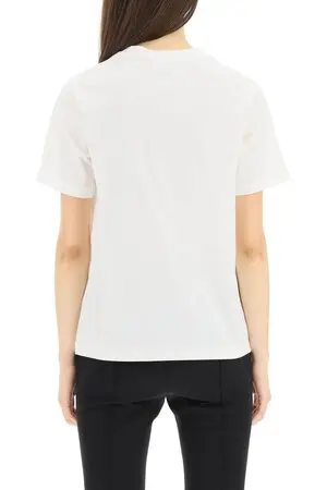 Burberry Logo Print Crewneck T-shirt - White
