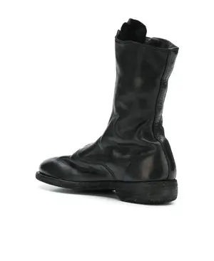 Guidi Front Zipper Ankle Boots