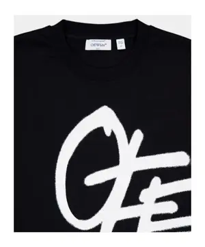 Off-White Spray Logo Skate T-shirt - Black