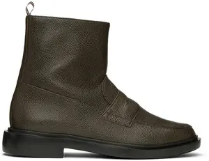 Thom Browne Leather Ankle Boots