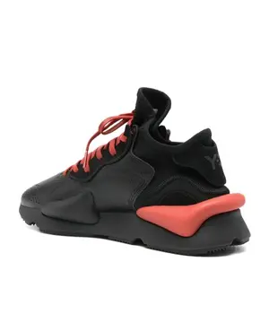 Y3 Kaiwa Low-top Sneakers - Black