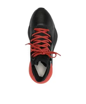 Y3 Kaiwa Low-top Sneakers - Black