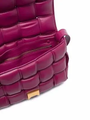 Bottega Veneta Padded Cassette Crossbody Bag - Red