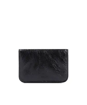 Balenciaga Logo Plaque Wallet