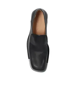 Bottega Veneta Square Toe Slip-on Loafers