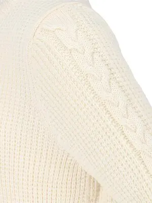 Thom Browne Rwb-stripe Cable Knit Jumper