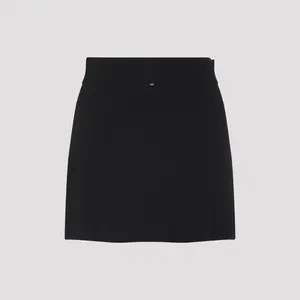 Sportmax Refolo Knitted Mini Skirt - No