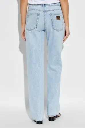 Dolce & Gabbana Logo Plaque Jeans