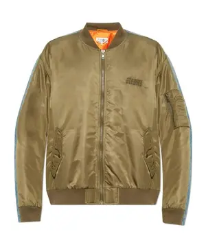 MAISON MARGIELA Numbers-motif Zipped Bomber Jacket