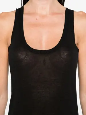 TOTEME Scoop Neck Ribbed Tank Top