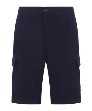 Brunello Cucinelli Cargo Shorts With Button Detail