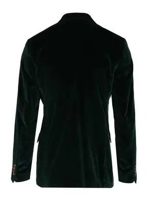 Dolce & Gabbana Velvet Double-breasted Blazer