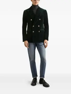 Dolce & Gabbana Dolce Gabbana Double-breasted Long-sleeved Blazer