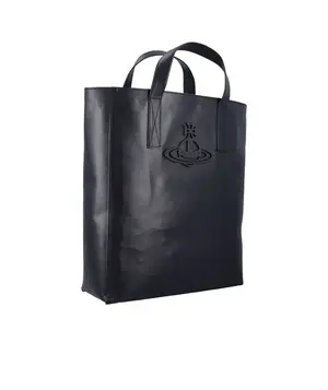 VIVIENNE WESTWOOD Sarah Medium Tote Bag - Black