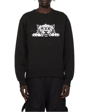 Kenzo Happy Tiger Crewneck Sweatshirt
