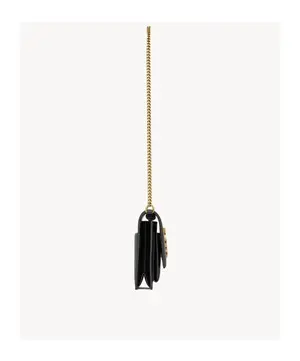 Saint Laurent Sunset Foldover Top Clutch Bag