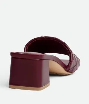 Bottega Veneta Parco Intrecciato Heeled Sandals - Brown