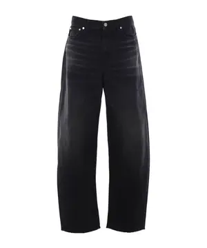 Séfr Wide-leg Jeans - Black
