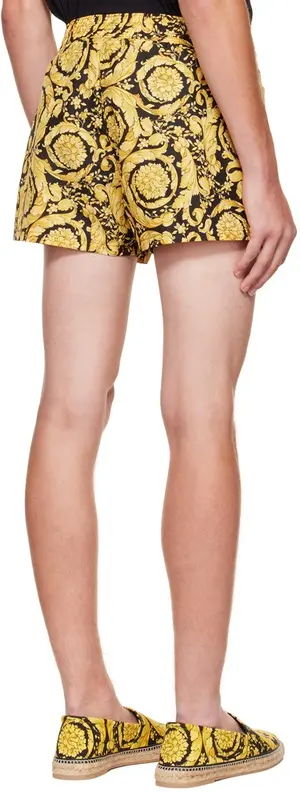 Versace Barocco Printed Swim Shorts