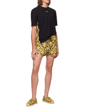 Versace Barocco Printed Swim Shorts