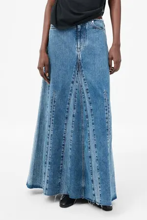Our Legacy Rebel Skirt Indigo Denim - Blue