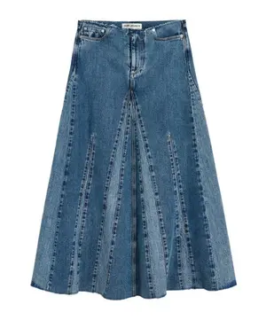 Our Legacy Rebel Skirt Indigo Denim - No